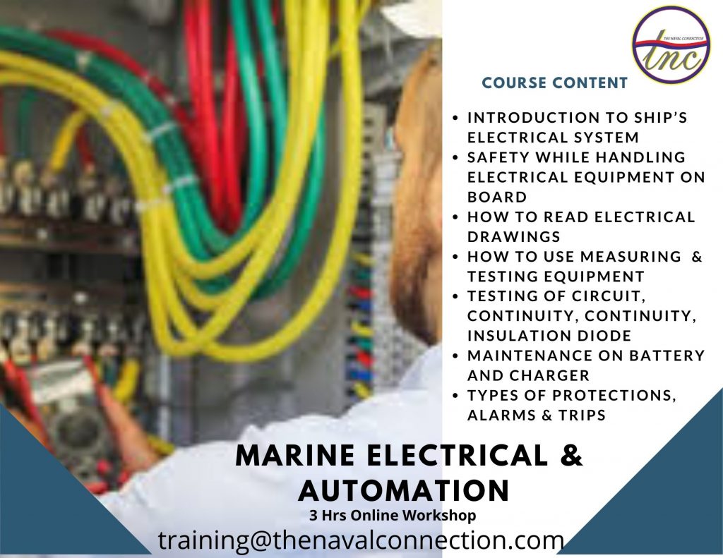 Marine Electrical & Automation – TNC Virtual Academy